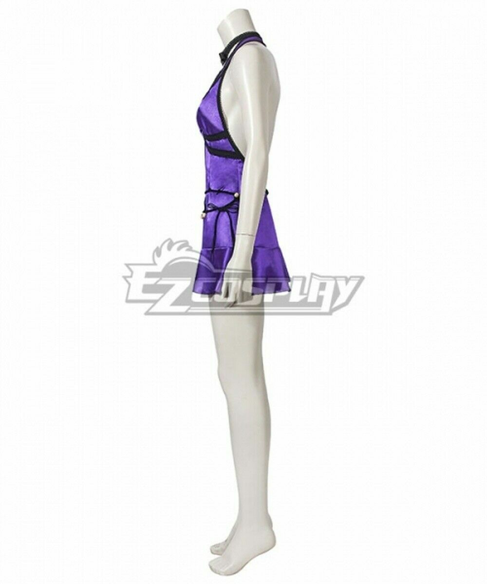 Final Fantasy VII Remake FF7 Tifa Lockhart Purple Cosplay Costume | eBay