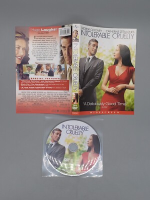 Intolerable Cruelty (DVD, 2003) No Case No Tracking 25192281426| eBay