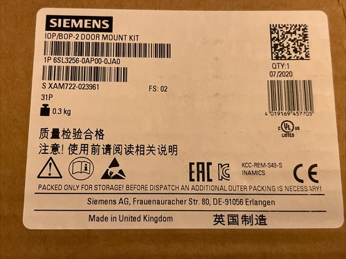 Siemens 6SL3256-0AP00-0JA0 IOP/BOP-2 Door Mount Kit 6SL32560AP000JA0 | eBay