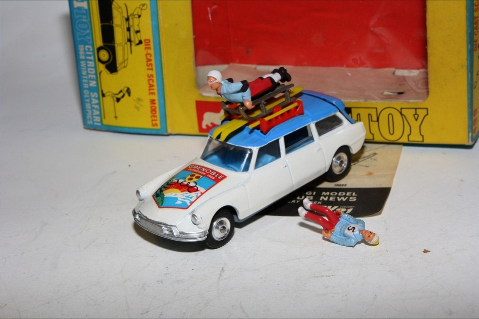 Corgi 499 Citroen Safari 1968 Winter Olympics, mint in Good Original ...