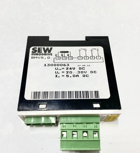 SEW Eurodrive Bremsenansteuerung BMV5 MBV5 0 13000063 24VDC -- for sale ...