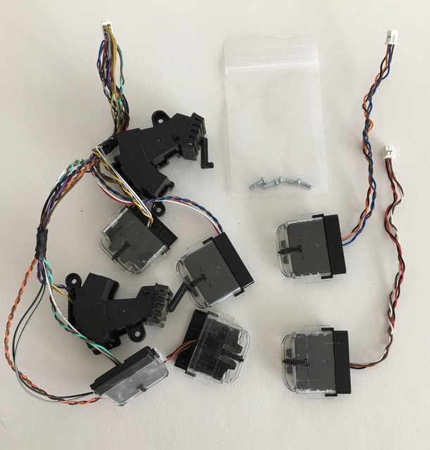 iRobot Roomba 700/800 Series Bumper & Cliff Sensor + Rear Cliff Sensors ...