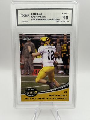 Andrew Luck - 2012 Leaf #AL1 All-American Rookie Football Trading Card ...