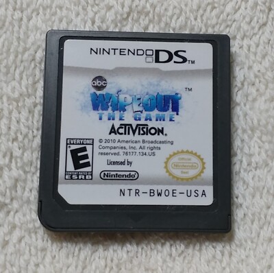 Wipeout The Game DS Nintendo Cartridge Only VIDEO GAME Rare | eBay