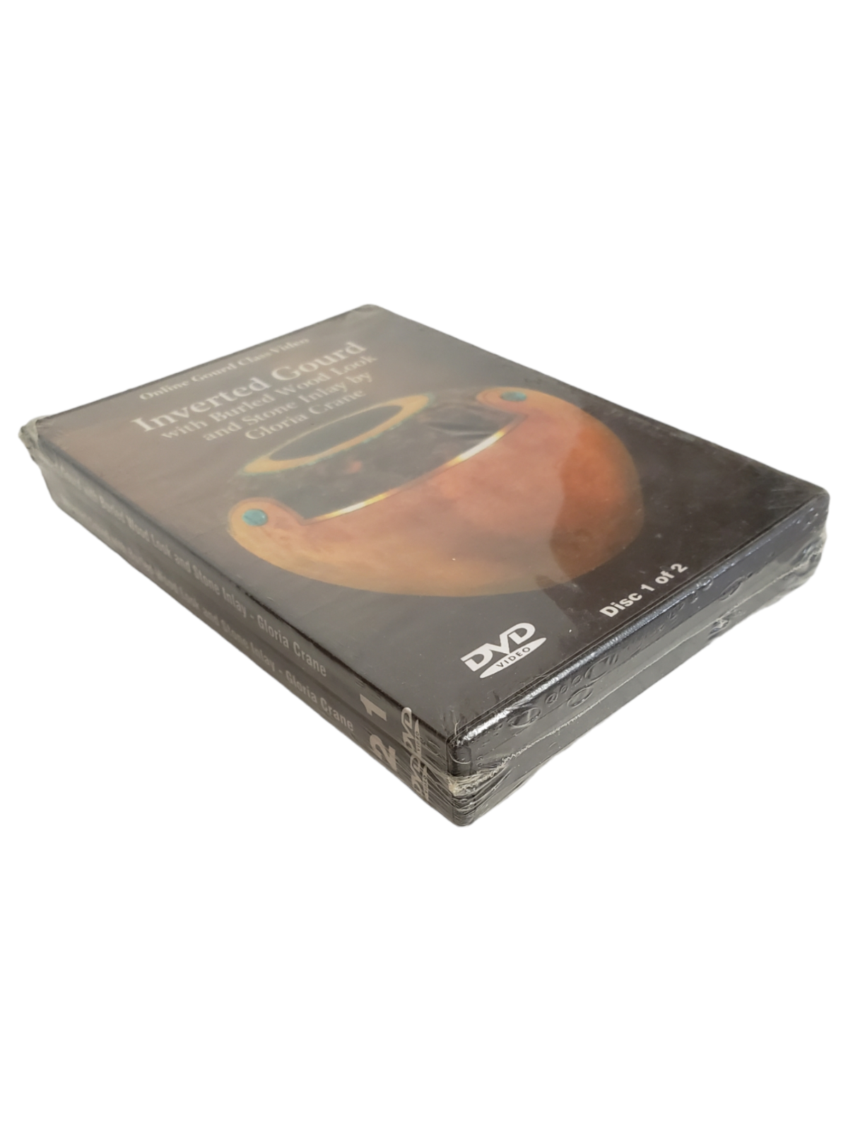 Gloria Crane : Inverted Gourd Burled Wood & Stone Inlay Class video 2 ...