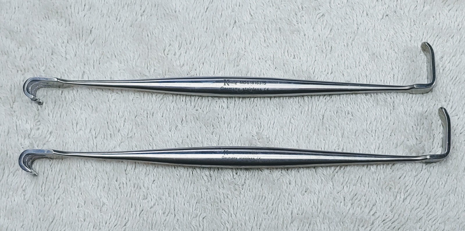 2 X Konig Senn-Miller Double Ended Blunt Surgical Retractor 6 1/4 ...