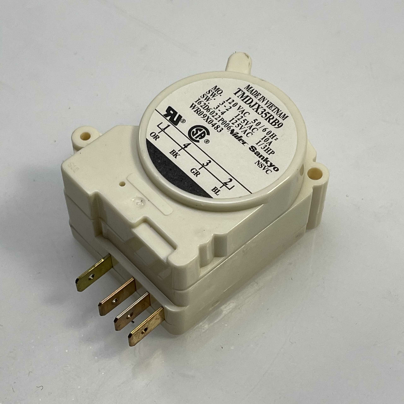 New Genuine GE Refrigerator Defrost Timer WR9X483 PS310852 AP2061693 | eBay