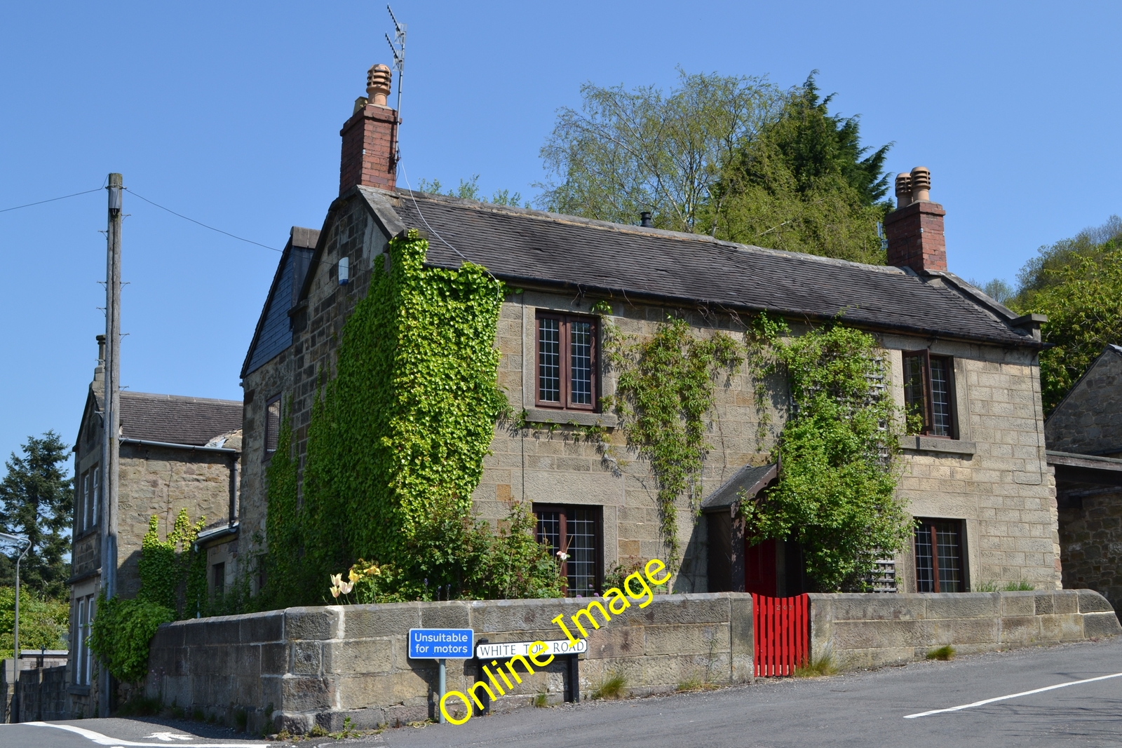 Photo 12x8 House on corner of White Tor & Starkholmes Roads Matlock ...