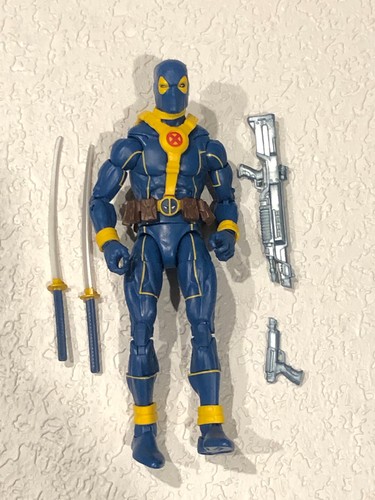 Marvel Legends Deadpool Blue & yellow strong Guy BAF | eBay