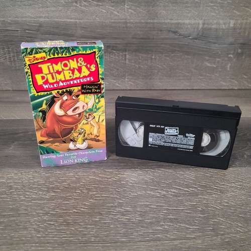 Timon and Pumbaa's Wild Adventures Hangin With Baby VHS 1996 Lion Kong ...