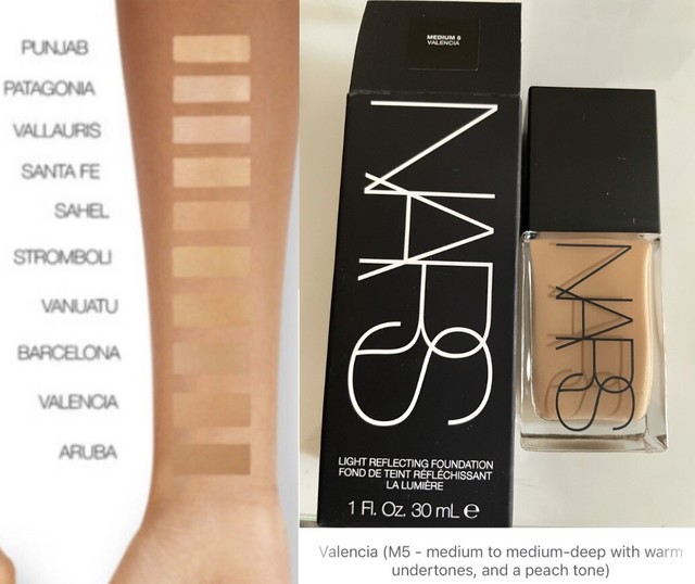 NARS Light Reflecting Foundation - Medium 5 Valencia - 1oz/30ml ...