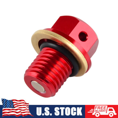 M12 Magnetic Engine Oil Drain Bolt Plug For Honda CBR 1000RR 900RR ...