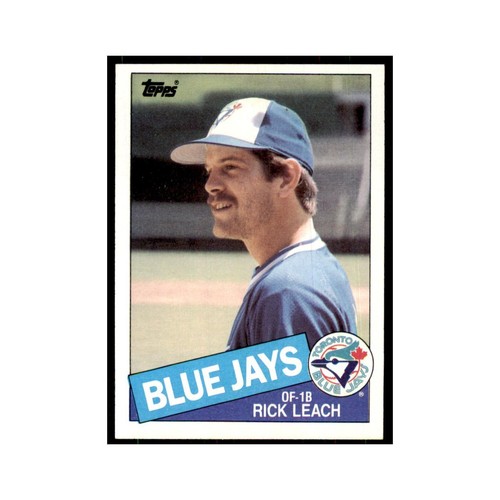 1985 Topps Rick Leach Baseball Cards #593 | eBay
