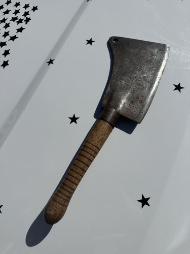 Antique 1800s WM Beatty & Son Chester PA #1 Butcher Meat Cleaver | eBay