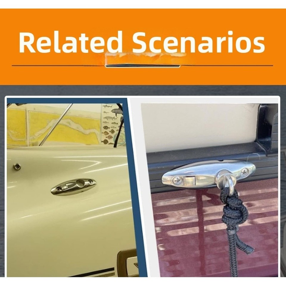 Stainless Steel Swivel Hinge Quick Release Deck Side Mount for Bimini ...