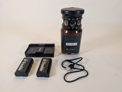Trimble MT100 Active Track Prism w/ Two Batteries & Charger | eBay