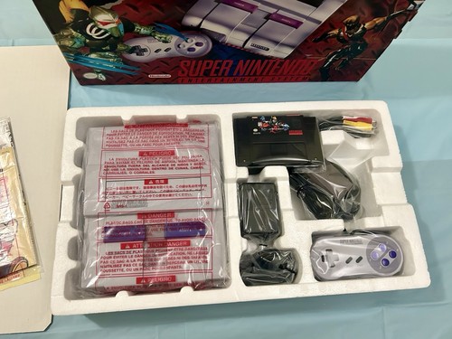 NEW SNES SUPER NINTENDO KILLER INSTINCT CONSOLE SET COMPLETE IN BOX ...