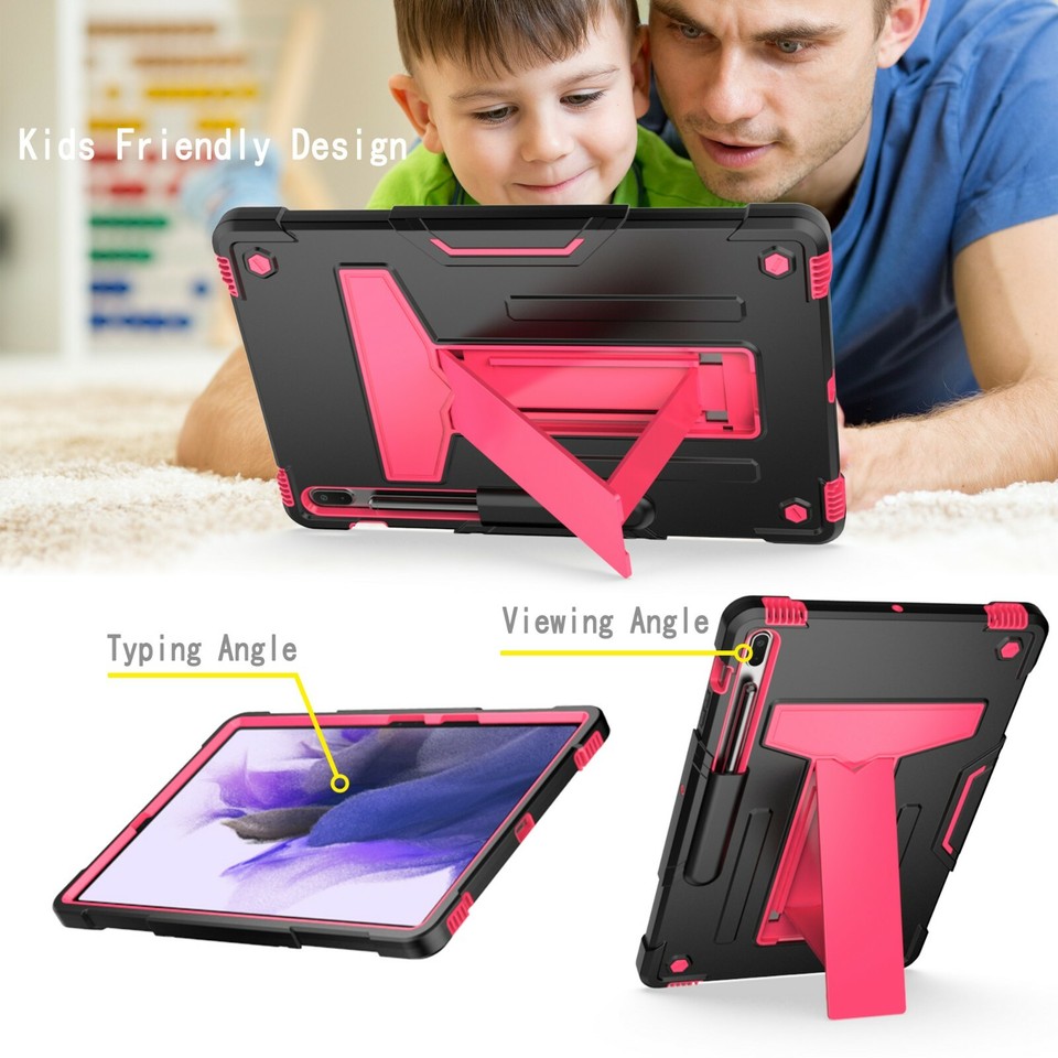 For Samsung Galaxy Tab S11/S10 Lite FE+/S9 FE Shockproof Case Rugged ...