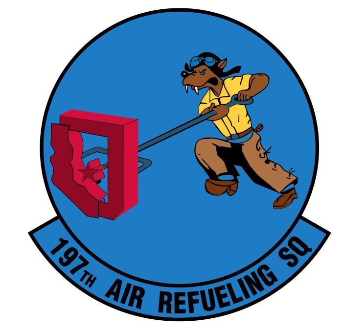 197th Air Refueling Squadron Sticker Decal Military Armed Forces M769 ...
