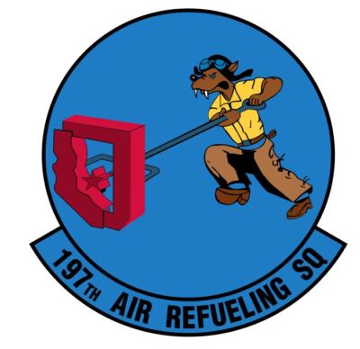 197th Air Refueling Squadron Sticker Decal Military Armed Forces M769 ...