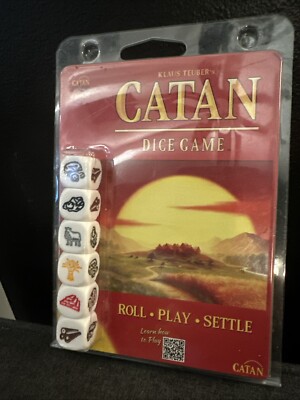 Catan Dice Game NEW sealed Dice game Klaus Teuber Roll Play Settle | eBay