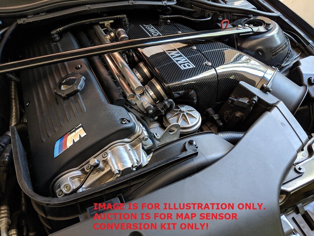 BMW E46 M3 S54 CSL MAP INTAKE MANIFOLD PRESSURE Sensor Conversion Kit ...