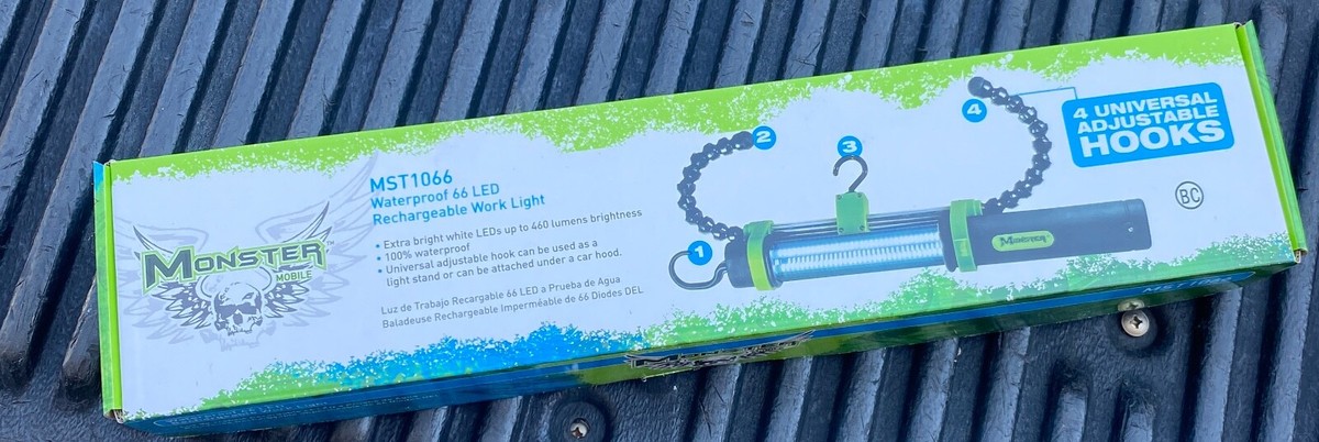 Monster Energy Led Work Light 1000Lm LED Rechargeable Work Light With