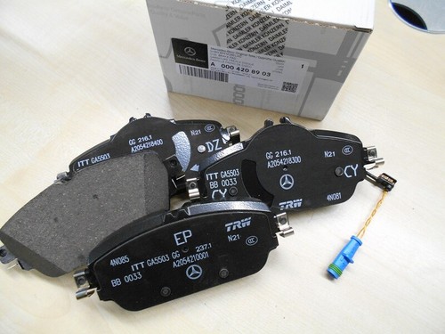 Original Bremsbelag Kontakt Mercedes-Benz Vorderachse C-Klasse 205 ...