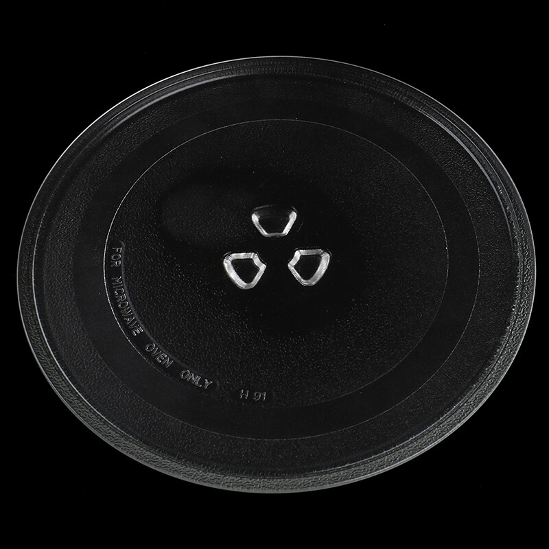 245mm Microwave Oven Glass Disc Tray Turntable Y type bottom Flat ...