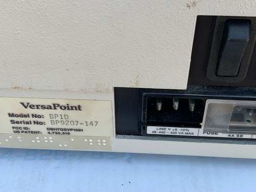 VERSAPOINT PB1D BRAILLE EMBOSSER TELESONSORY SYSTEM (POWER TESTED OK ...