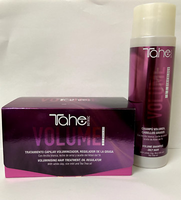 TAHE VOLUME SHAMPOO 300 ML PLUS BOTANIC TRICOLOGY TREATMENT 6X10 ML | eBay