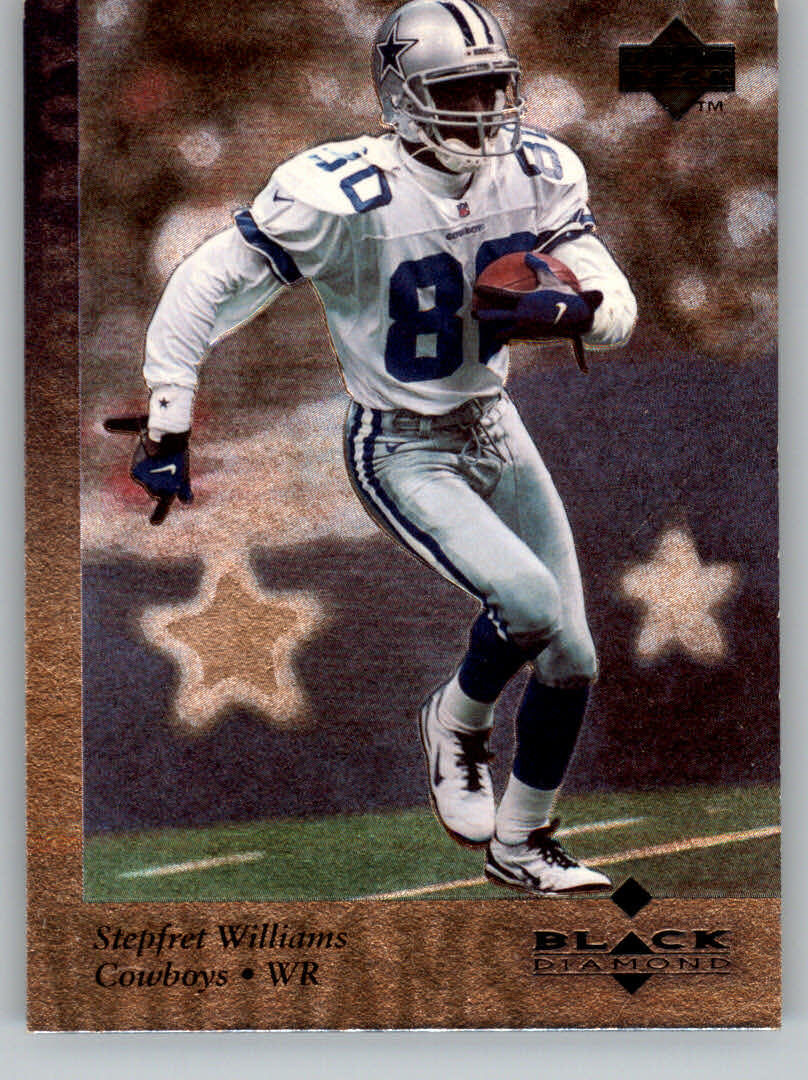 1997 Upper Deck Black Diamond #74 Stepfret Williams - Dallas Cowboys | eBay
