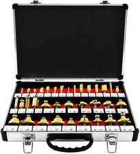 Harbor Freight Router Bit Set #43697 Carbide Tool Bits for sale online ...