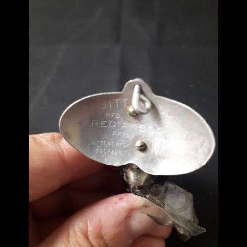 Vintage Black Jitterbug Fishing Lure Fred Arbogast Used Condition! @11 ...