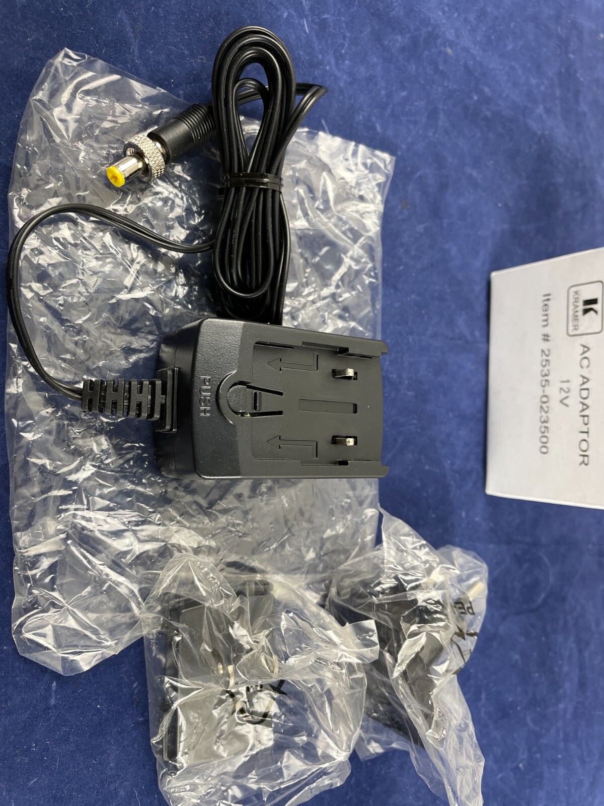 Kramer Honor Switching Adapter ADS 7.5N-12 12V-0.5A 5.5x2.1 mm Pin ...