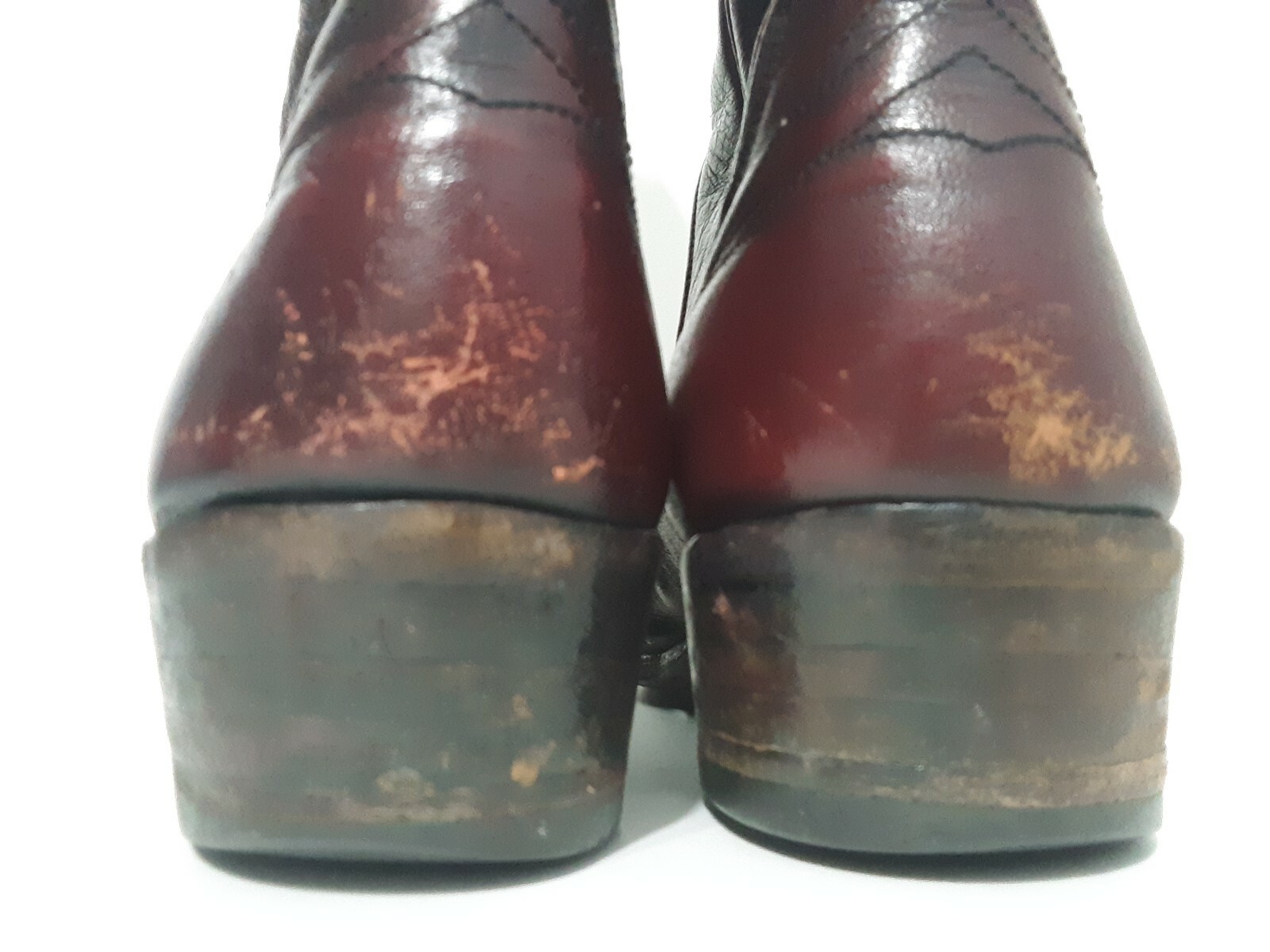 RJ FOLEY Cowboy Boots Men`s US 8.5D Red | eBay