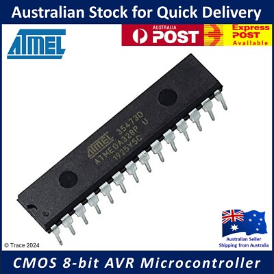ATMEL ATmega328-PU CMOS 8-bit AVR Microcontroller - Advanced RISC ...