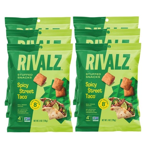Rivalz Snacks Rivalz Spicy Street Taco Stuffed Snacks - Delicious ...