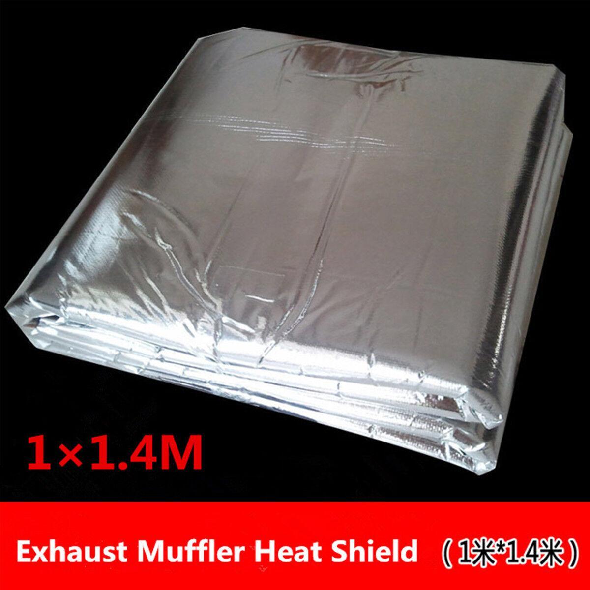 Car 5mm 1MX1.4M Heat Shield Mat Hood Turbo Exhaust Muffler Insulation ...