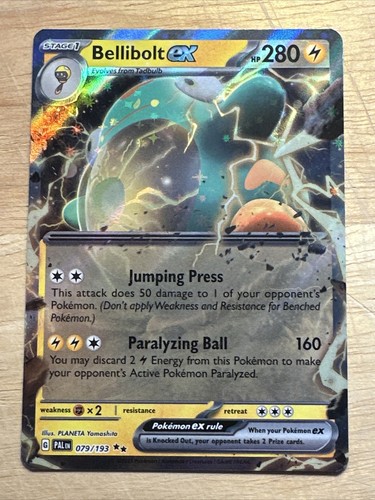 Bellibolt ex - 079/193 - Ultra Rare - Paldea Evolved PAL - Mint Pokemon ...