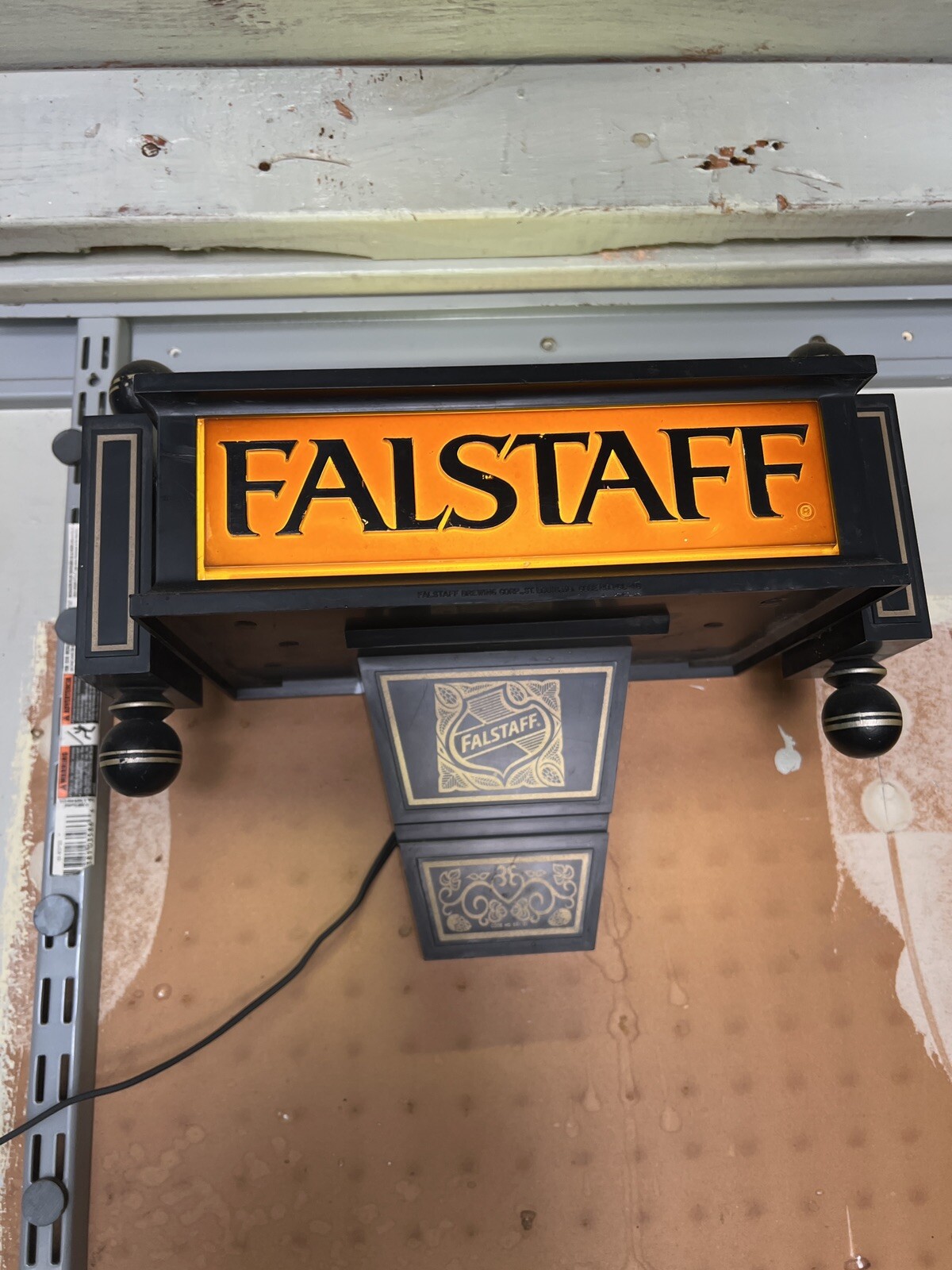 falstaff lighted beer sign | eBay