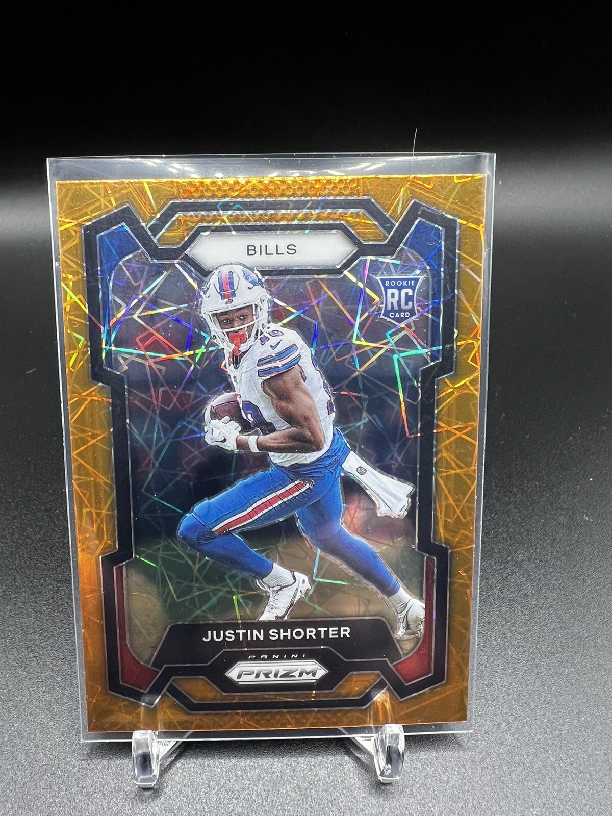JUSTIN SHORTER 2023 PRIZM FOOTBALL ORANGE LAZOR PRIZM RC BILLS #310 | eBay