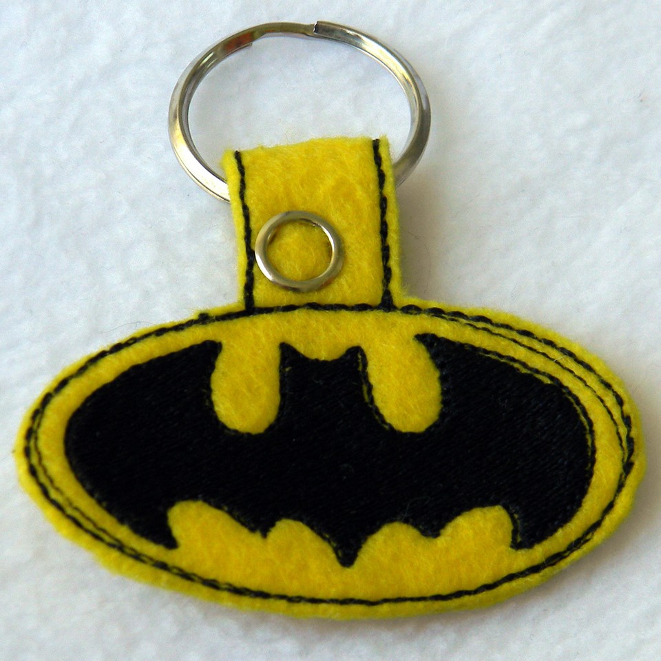 Batman Key Chain Fob, Purse or Backpack Charm | eBay