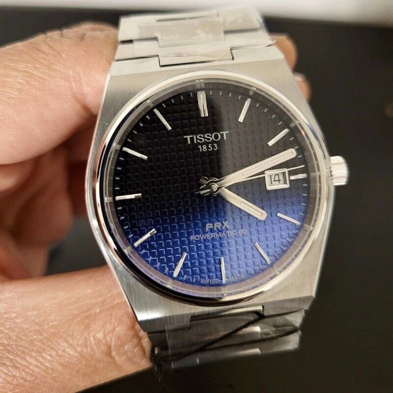 New Tissot PRX Powermatic 80 Black Chameleon 40mm Steel T137 New Tissot PRX Powermatic 80 Black Chameleon 40mm Steel T137