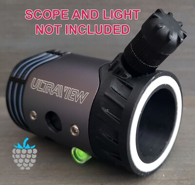 Aiming Rings for Ultraview UV3 31mm Scope with Light Port - 3 Thread ...