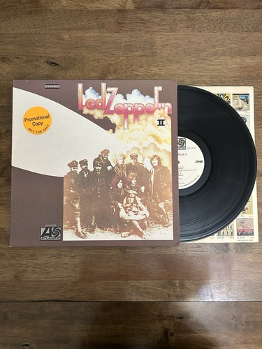 LED ZEPPELIN II - RL SS HOT MIX White Label Promo WLP PRESSWELL | eBay
