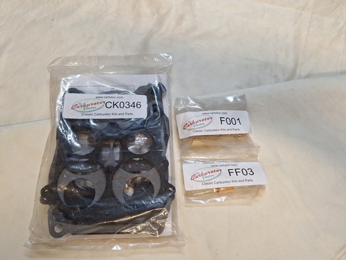 Rochester Quadrajet 4MC & 4MV Carburetor Rebuild Kit 1970-76 Various ...