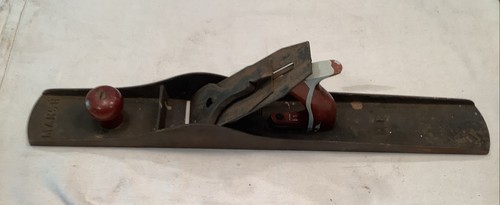 Antique Vintage “MARSH” M8 Number 8 Wood Working Plane Original ...