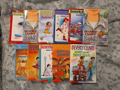 Beverly Cleary Books Lot Of 11 Kids Chapter Books. Great for home or ...