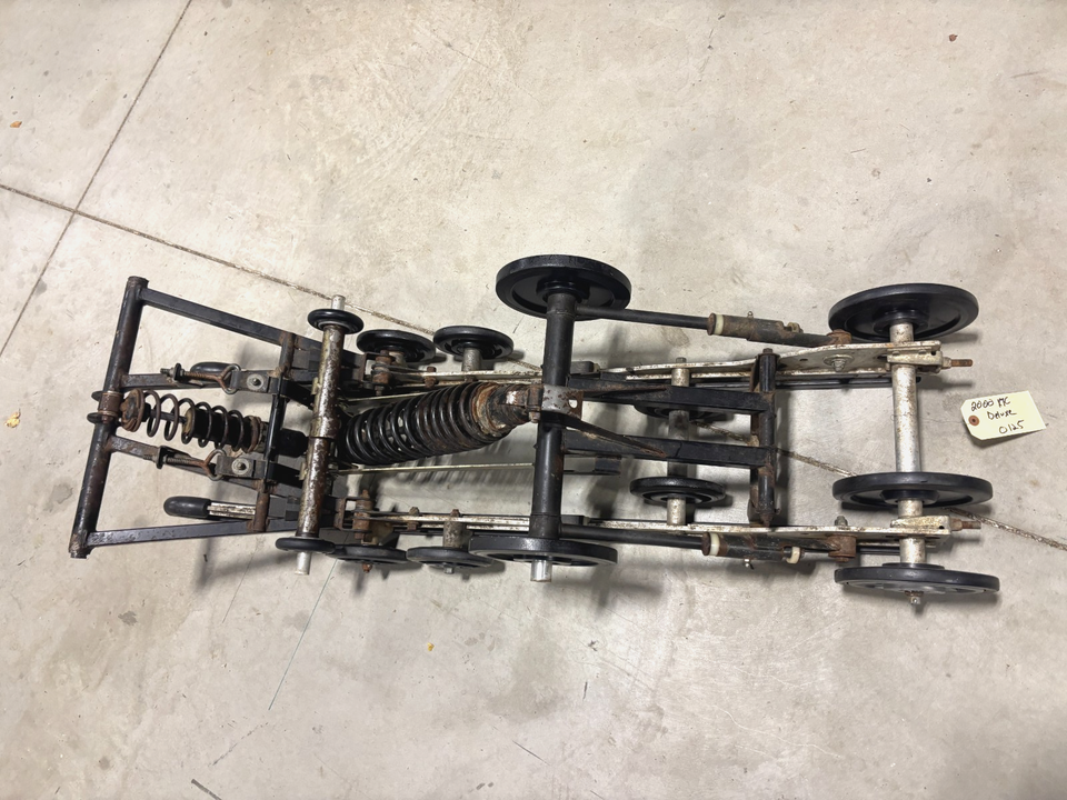00 Yamaha Vmax XTC Rear Suspension Shock Rail Skid Frame 600 700 Pro ...